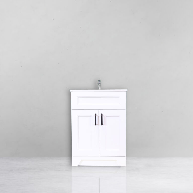Step Shaker White 24″ – 2 Door – Noble Vanity